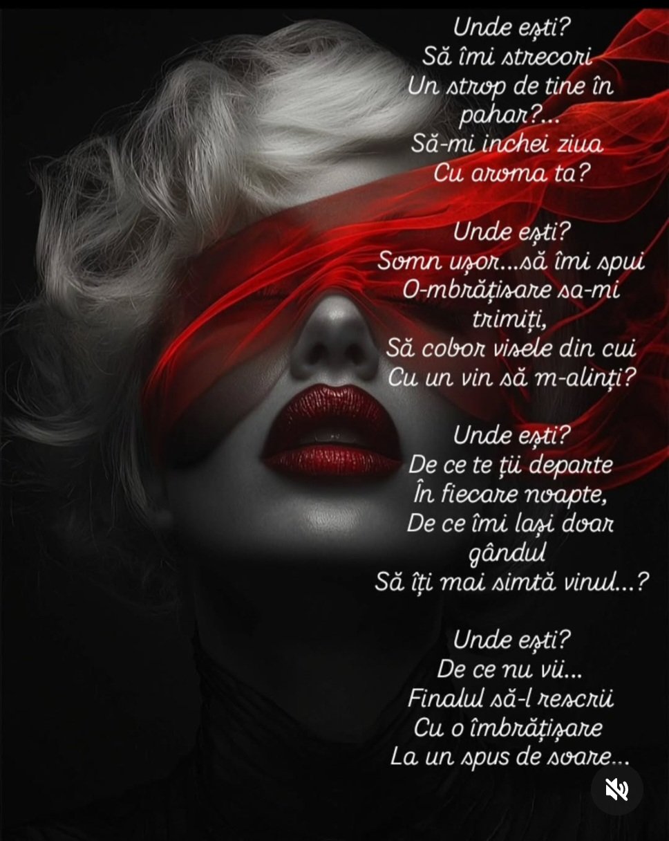 Poezia Unde ești?, Autor un-pahar-de-poezie - poezii.online
