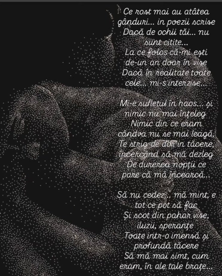 Poezia Mi-ai stins culorile când ai plecat, Autor un-pahar-de-poezie ...