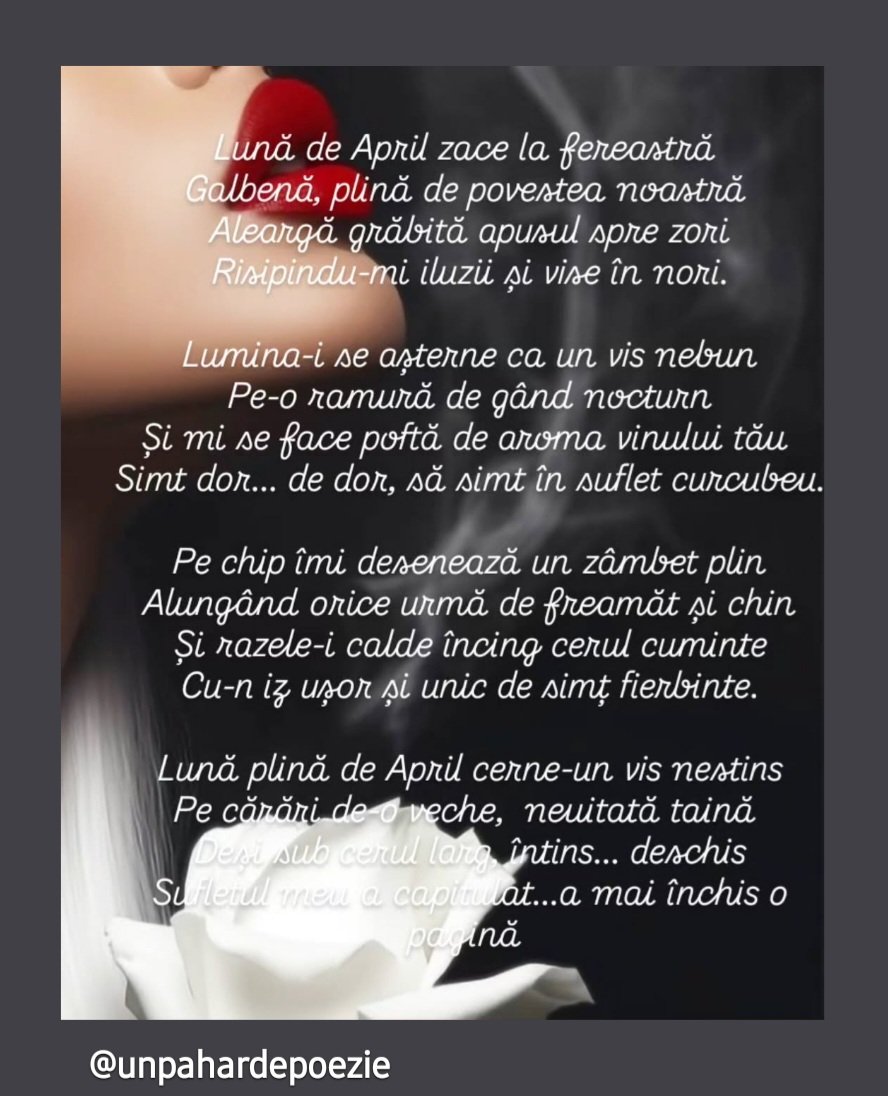 Poezia Lună plină de April, Autor un-pahar-de-poezie - poezii.online
