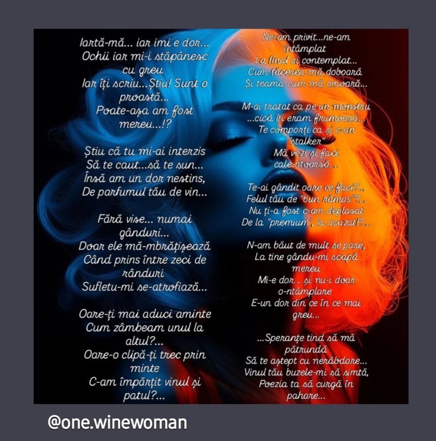 Poezia Iartă-mă că-mi este dor, Autor un-pahar-de-poezie - poezii.online
